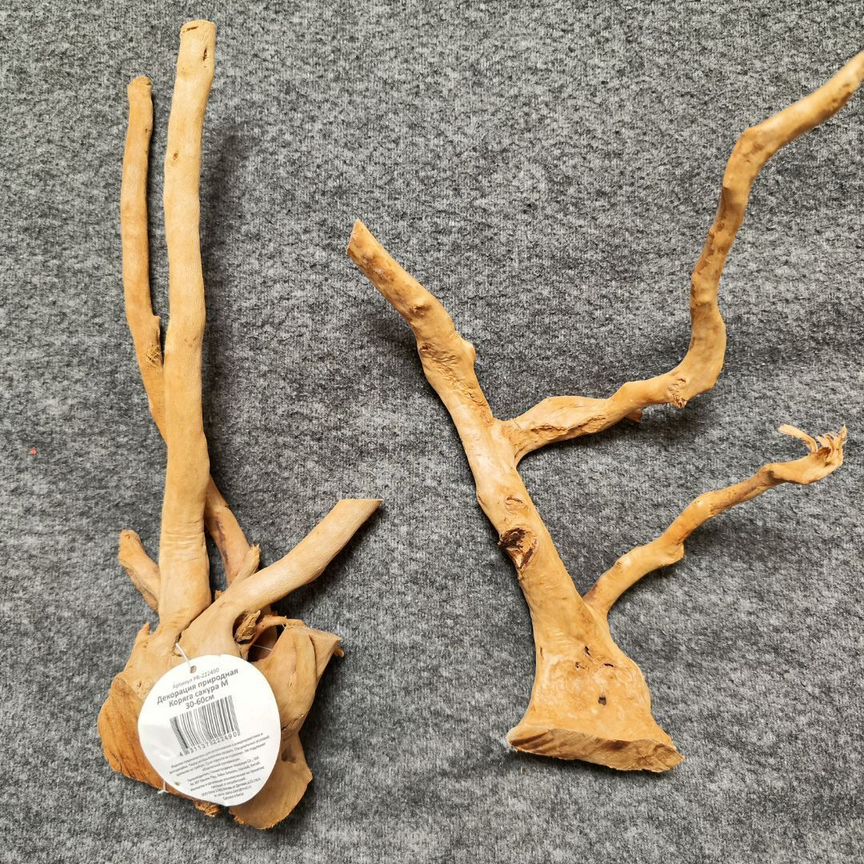 Декорация природная. Коряга сакура М 30-60 см