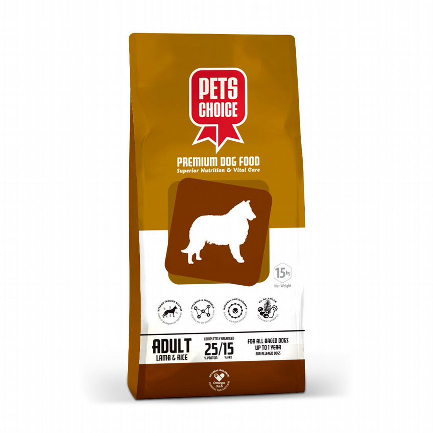 Pet's Choice корм для взрослых собак всех пород с