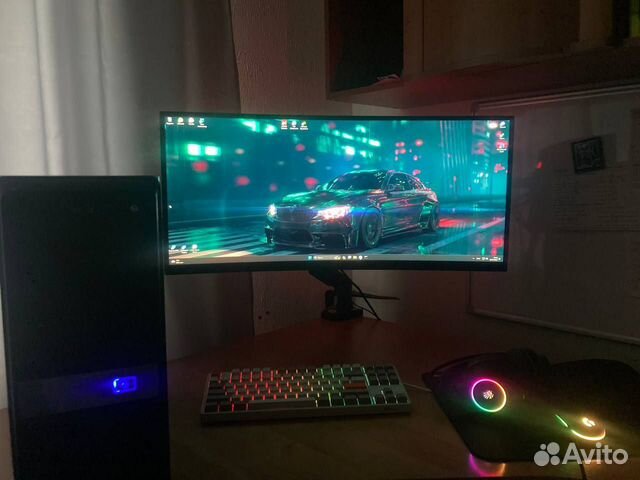 Игровой компьютер + монитор купить в Липецке | Электроника | Авито