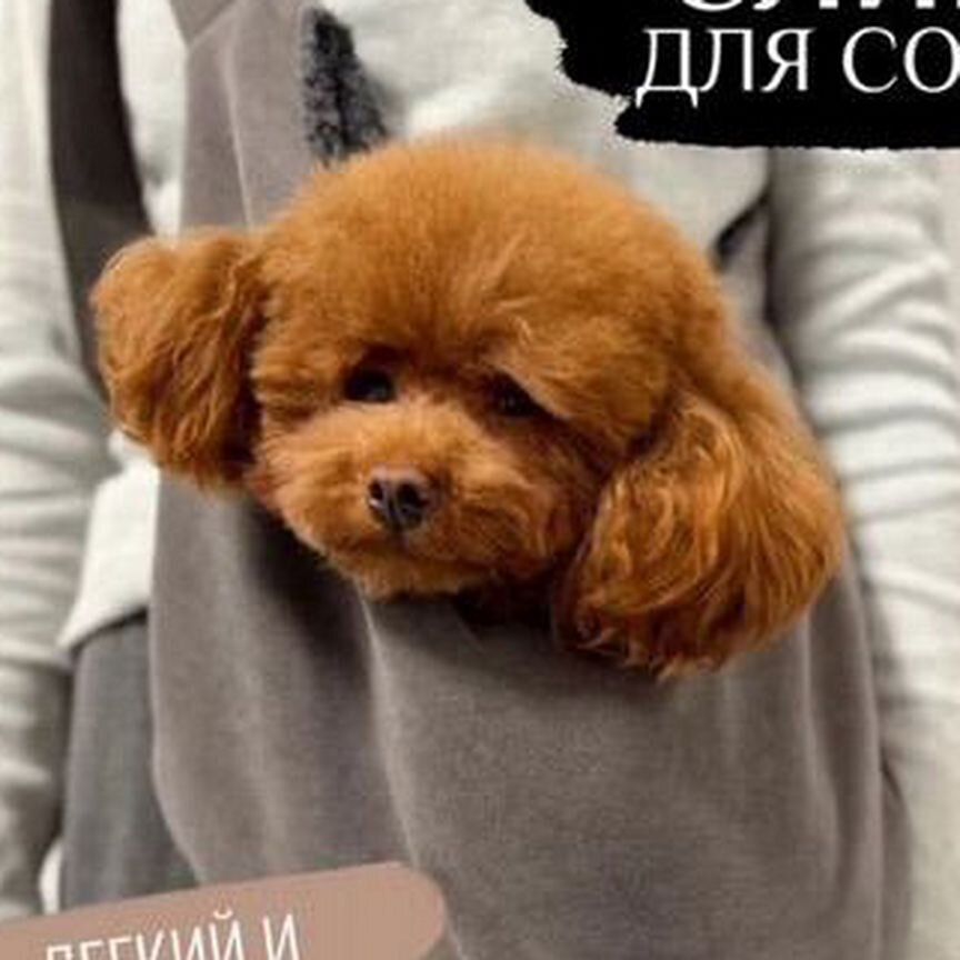 Слинг переноска для собак и кошек