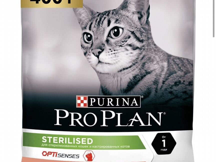Сухой корм PRO plan для котят 400 г 800 г