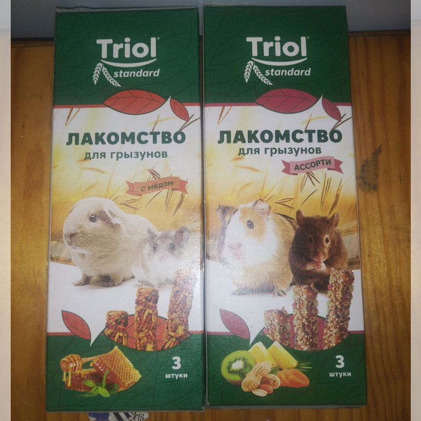 Лакомства для грызунов