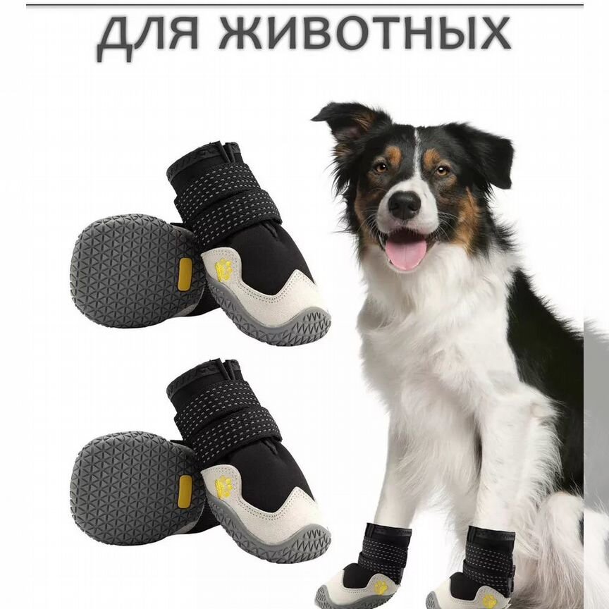 Обувь для собак средних и крупных пород