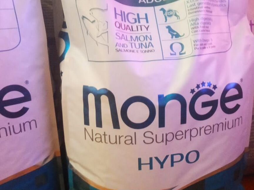 Корм для собак Монж Monge Hypo
