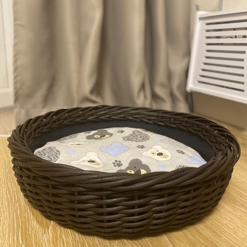 Лежанка для животных из ротанга