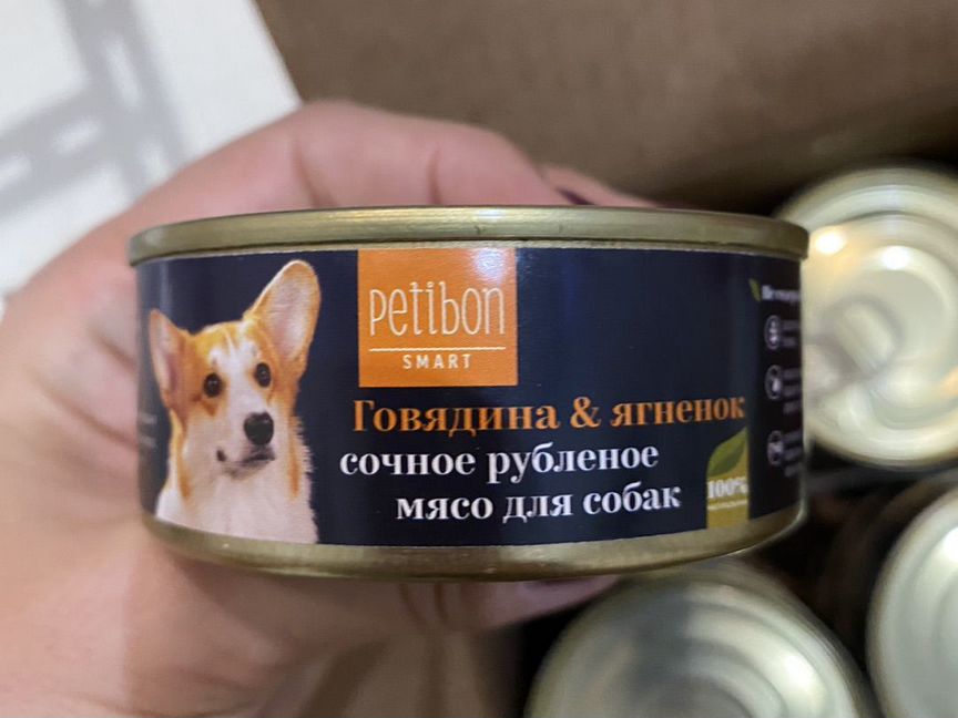 Petibon Smart владный корм говядина и егненок-24шт