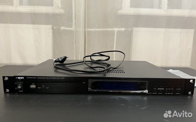 Рэковый CD проигрыватель Apart PC1000r MK II купить в Санкт-Петербурге ...