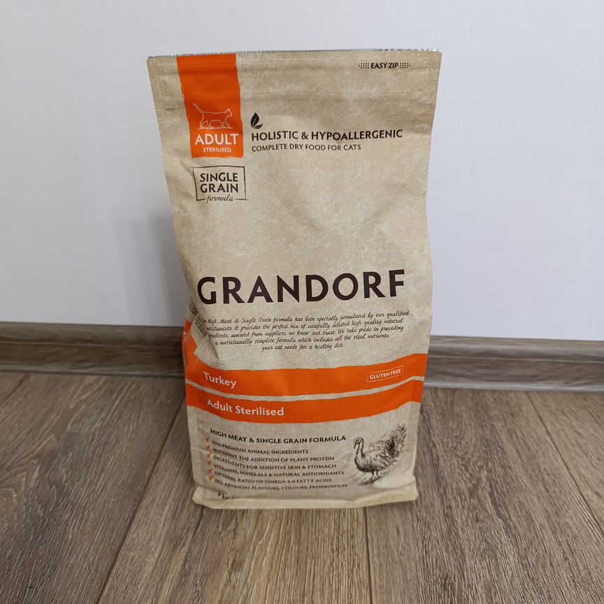 Корм для кошек grandorf 2 кг