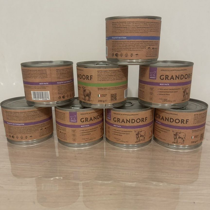 Корм для собак грандорф