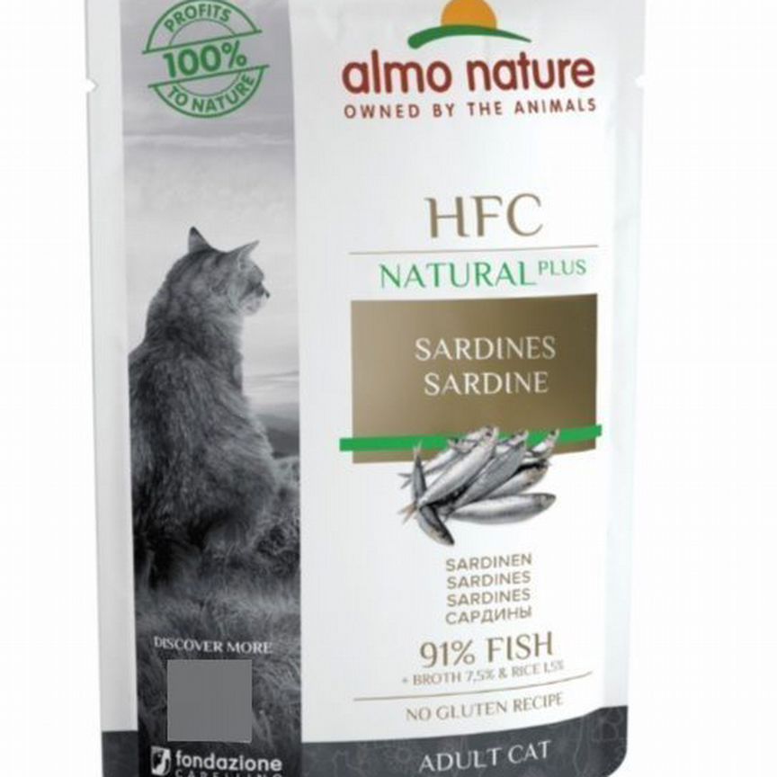 Корм для кошек almo nature