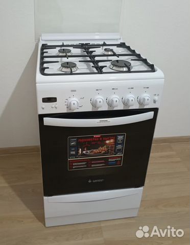 Новая Газовая плита gefest GS 513002, 50 см, белый купить в ...