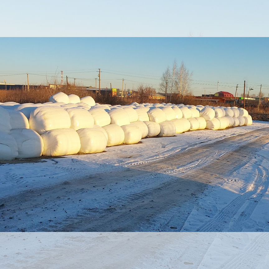 Продам сенаж в упаковке