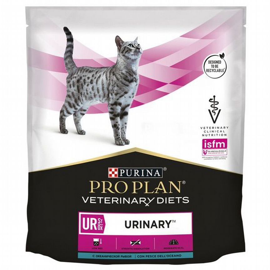 Корм для кошек Pro plan UR рыба 350гр