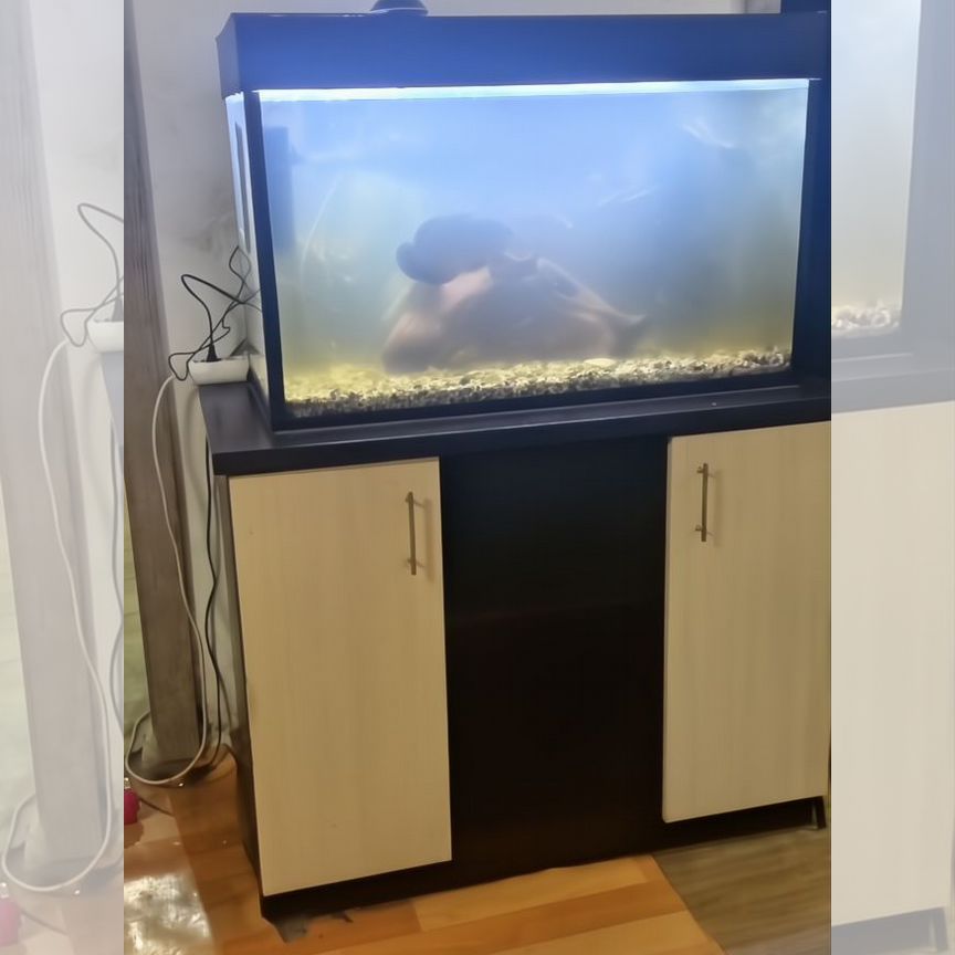 Аквариум с тумбой 140 литров