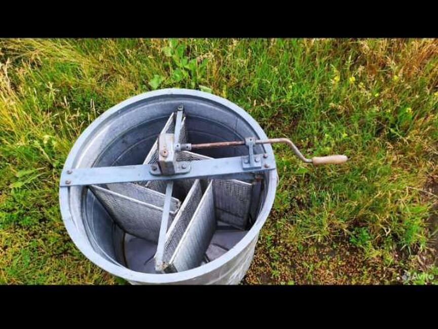 Медогонка 4х рамочная редукторная