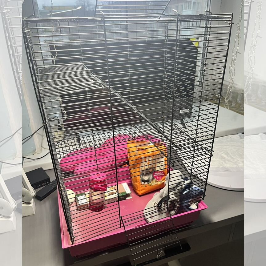Клетка для грызунов большая бу