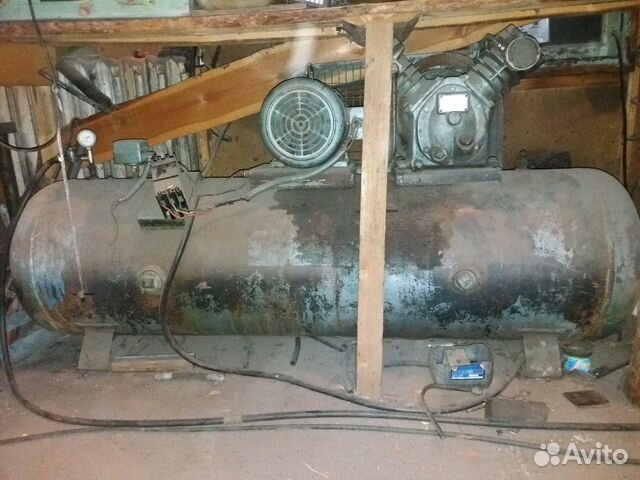 Компрессор воздушный, гаражный 3х-фазный, двигател купить в Улан-Удэ ...