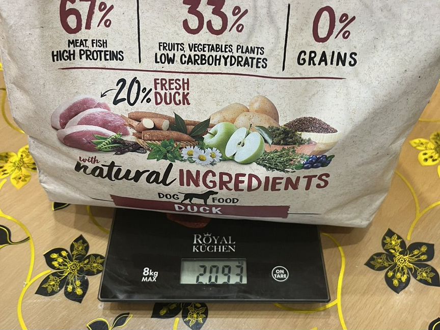 Корм для собак ownat grain free