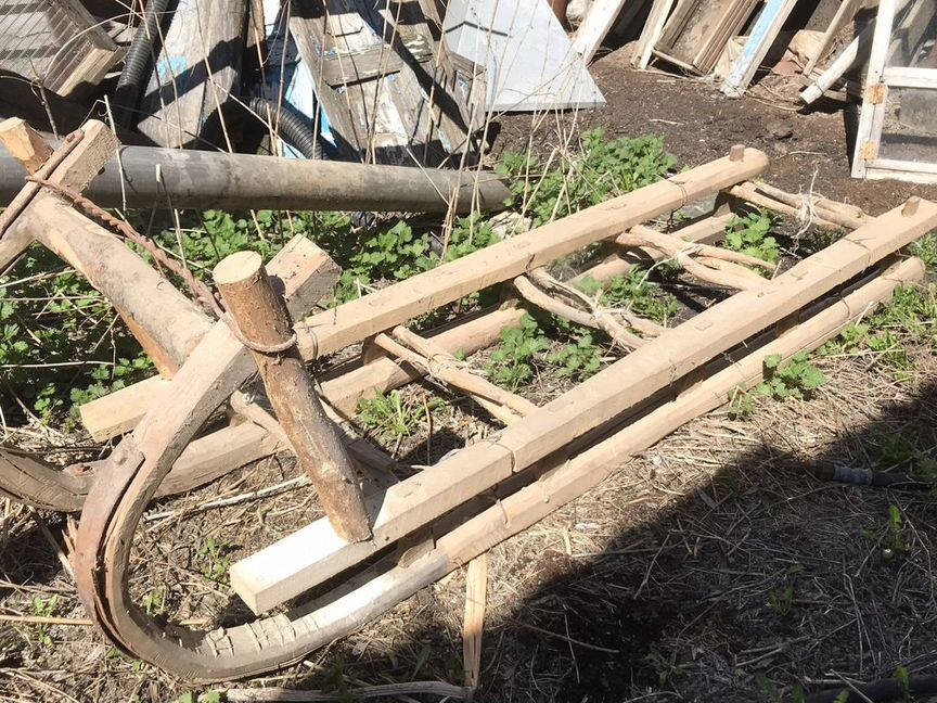 Конные сани, дуги