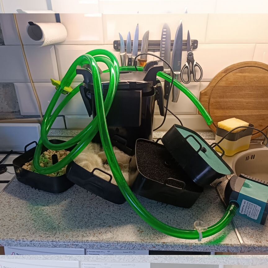 Внешний фильтр Aquael maxi kani 350