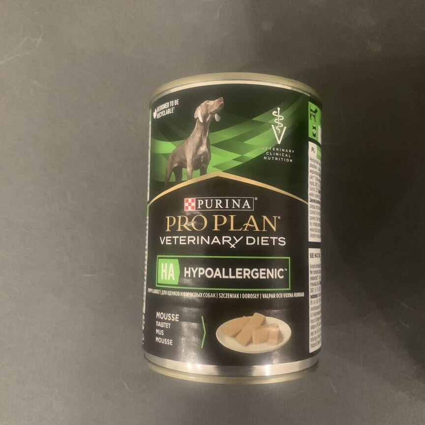 Pro plan hypoallergenic консервы для собак