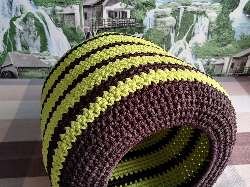 Домик для кота вязаный на заказ