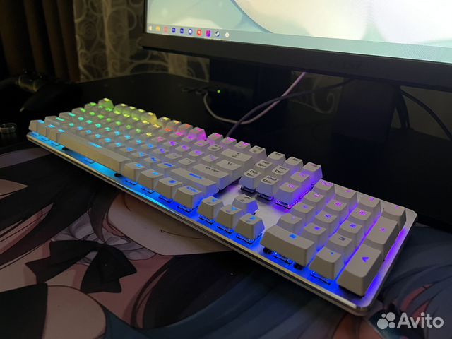 Игровая клавиатура Zet Gaming Blade белая купить в Новосибирске ...