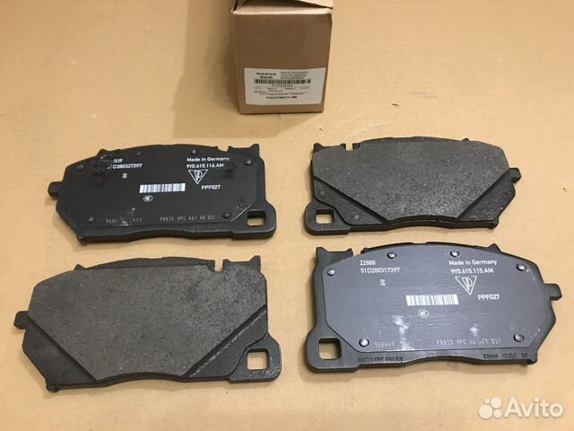 Porsche Cayenne E3 pccb Колодки тормозные передние купить в Москве ...