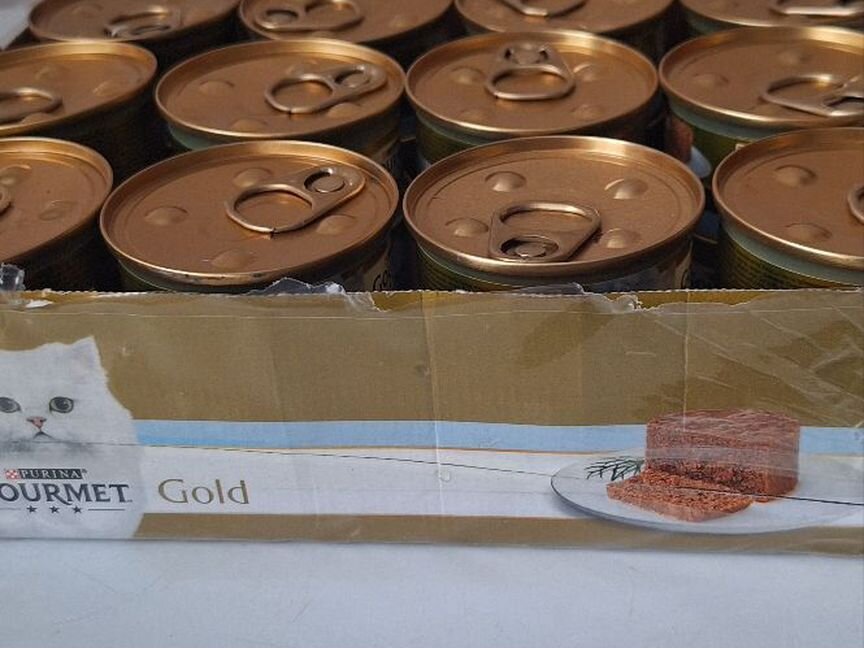 Влажный корм для кошек gourmet gold