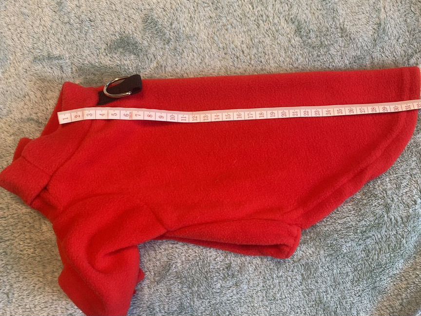 Флисовая толстовка доя собак новая