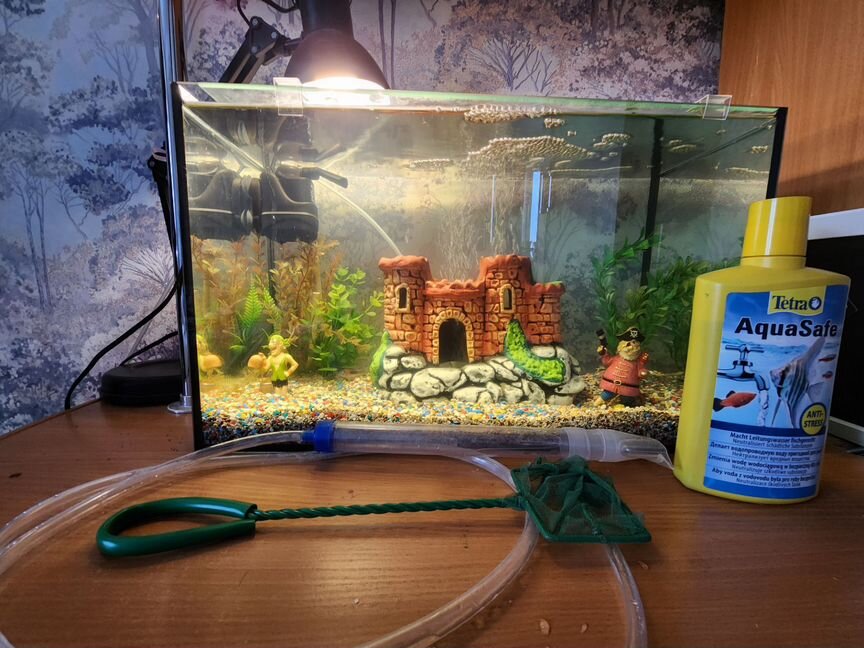 Аквариум с крышкой