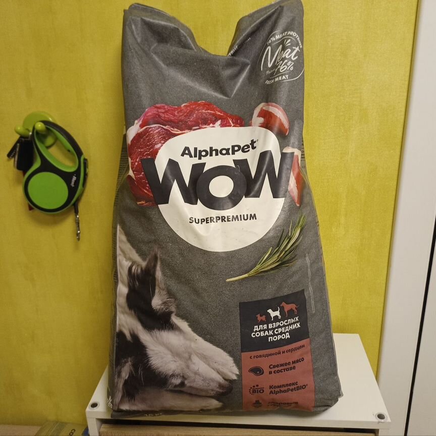 Alphapet Wow Superpremium 15кг сухой корм