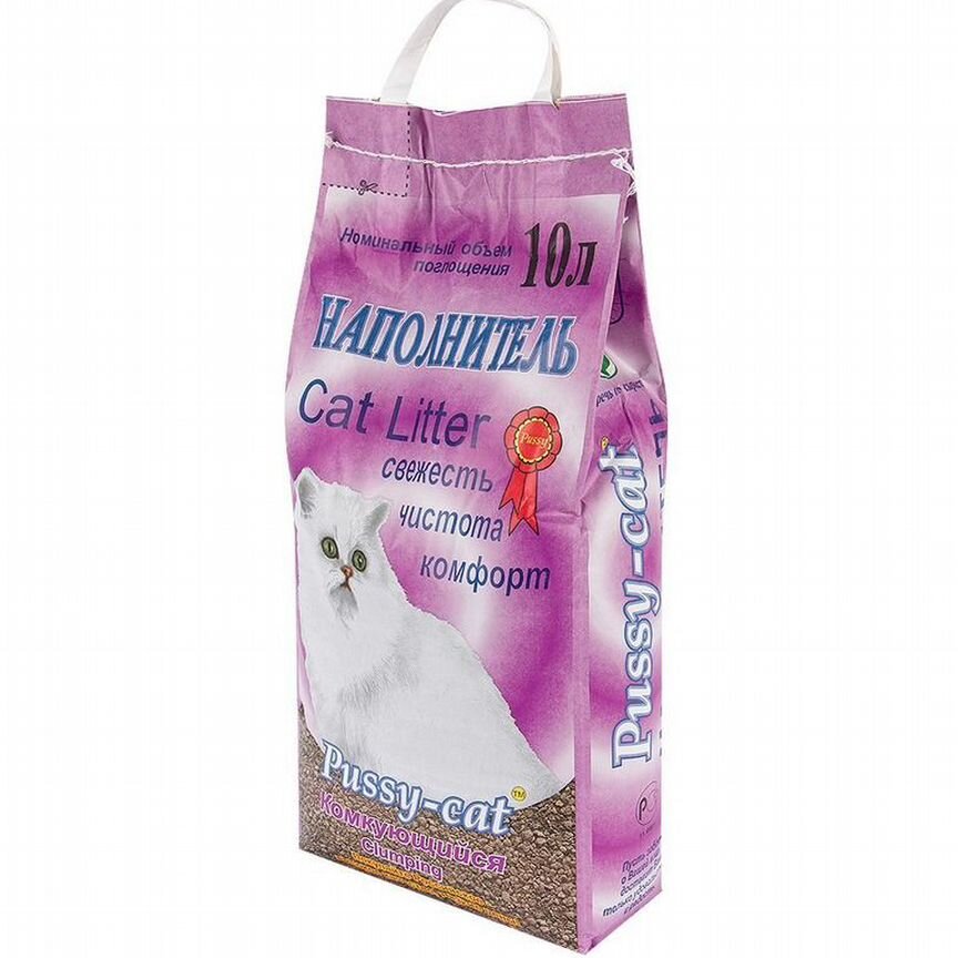 Pussy cat Наполнитель для кошачьего туалета 10 л