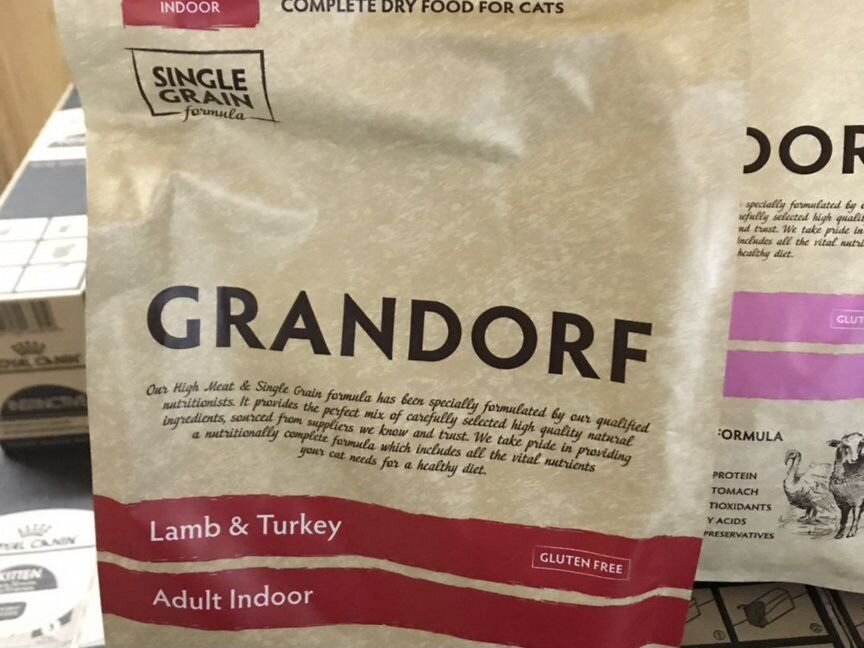 Корм для кошек grandorf 2 kg