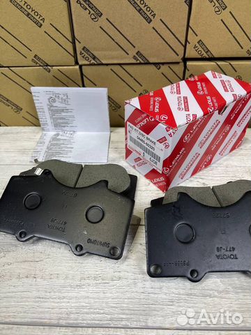 Оригинальные колодки перед Land Cruiser Sequoia K3 купить в Москве ...