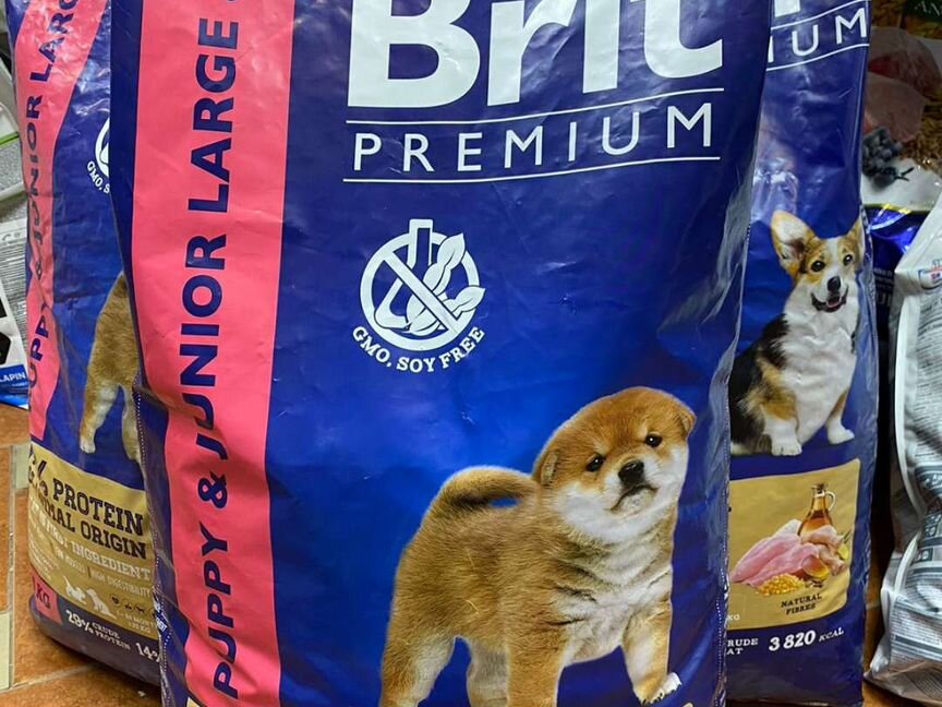 Сухой корм для собак Брит Brit 15кг