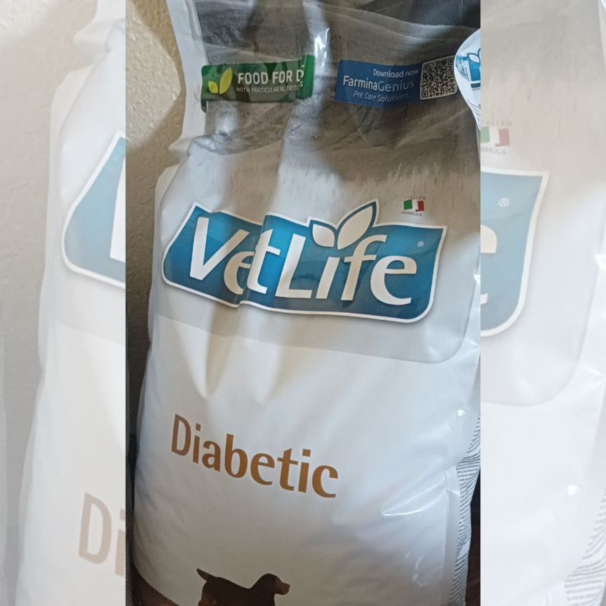 Корм Farmina Vet Life diabetic 12 кг