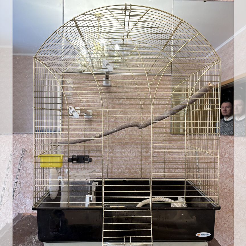 Клетка для попугая, большая