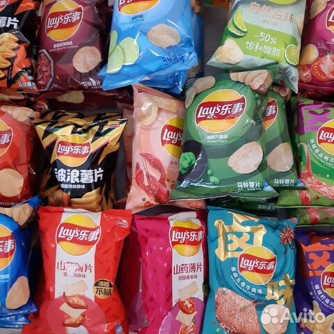 Чипсы Lay's с разными вкусами Китай купить в Красноярске | Товары для ...