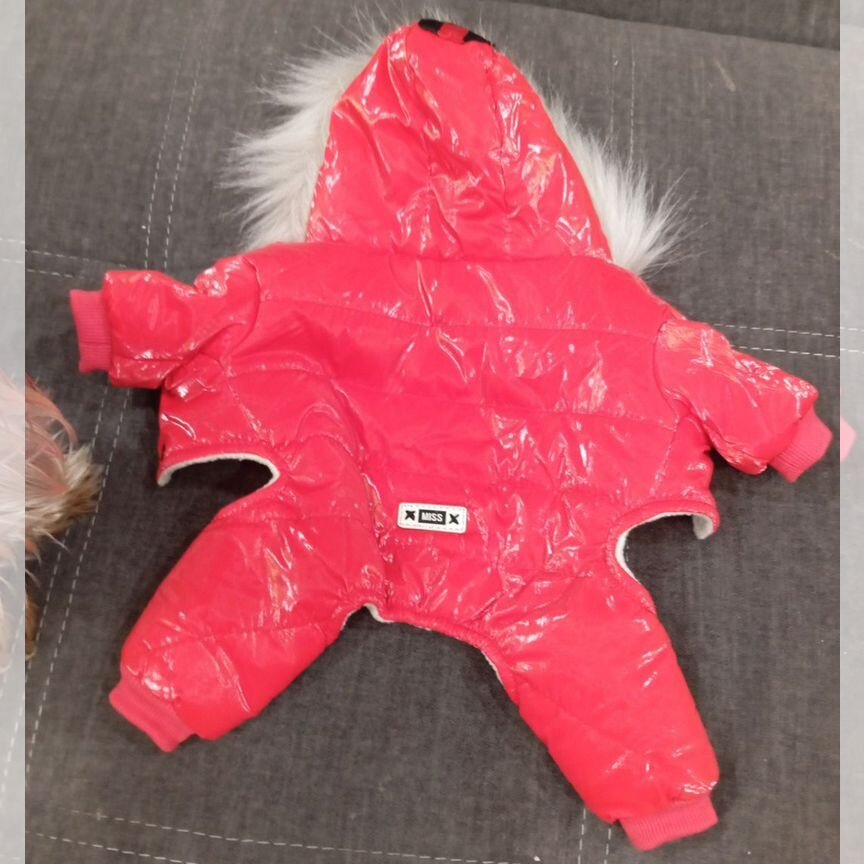 Комбинезон для собаки зимний на вес до 2 кг