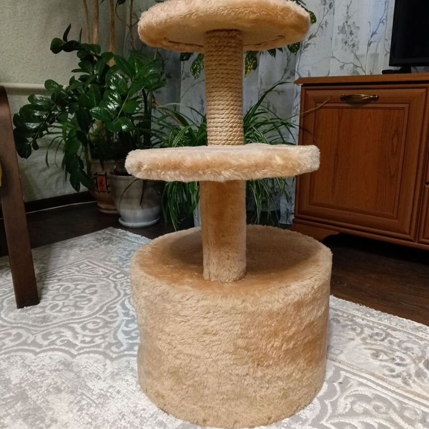 Когтеточка, домик для кошек