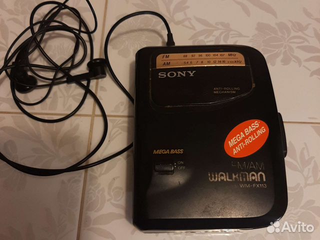 Кассетный плеер sony walkman купить в Москве | Электроника | Авито
