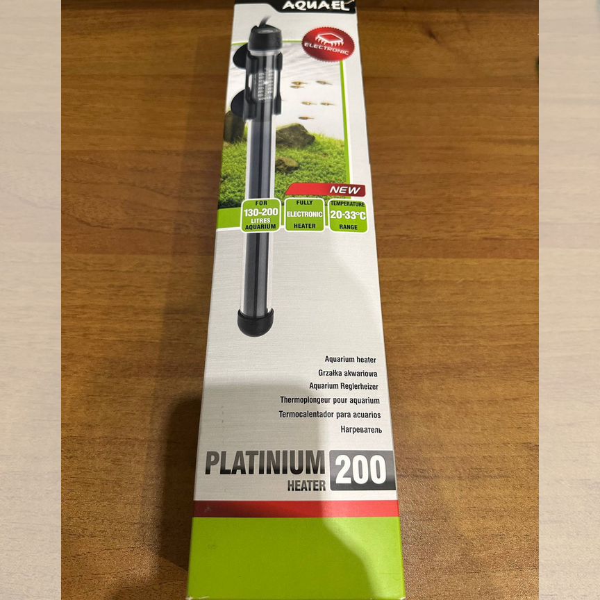 Нагреватель aquael Platinium Heater 200 Вт