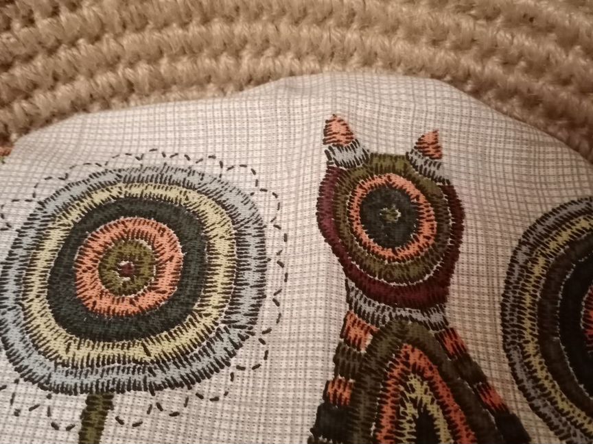 Лежанка для животных плетеная из джута