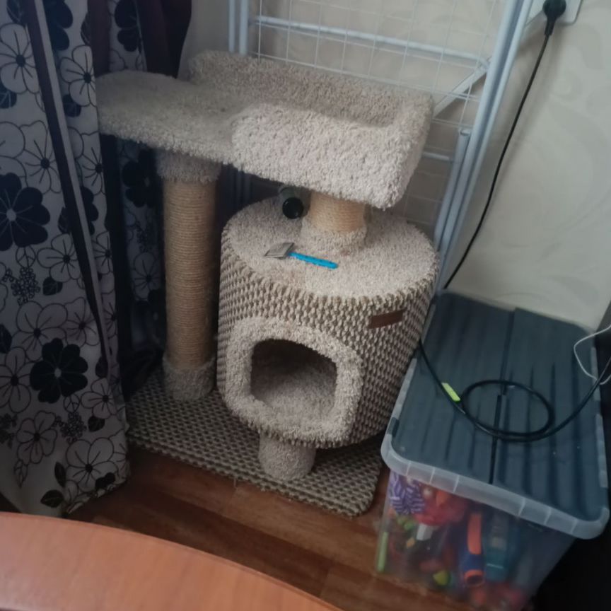 Когтеточка домик для кошки