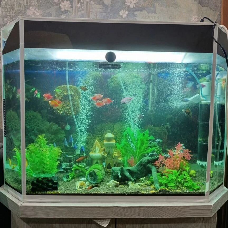 Аквариум с тумбой 120 литров