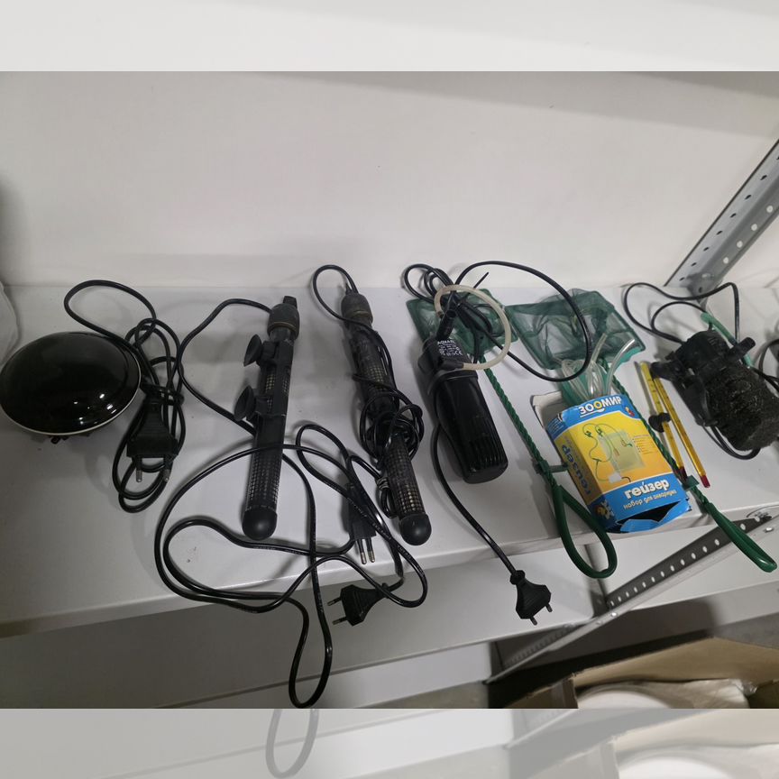 Фильтры, нагреватели, помпа