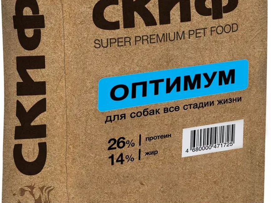 Скиф оптимум сухой корм для собак