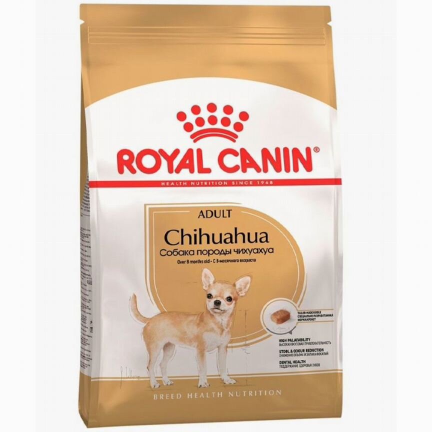 Корм д/собак Royal Canin Chihuahua Adult, 6кг