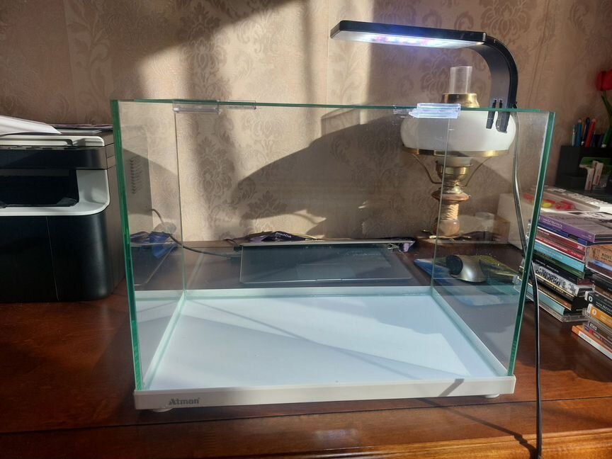 Аквариум atman 30 л свет доставка фильтр новый